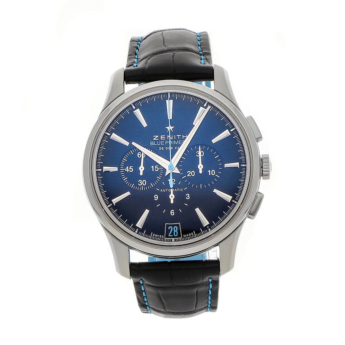 ZENITH Captain Chronograph Blue Primero Limited Edition REF 03.2119.40 ...